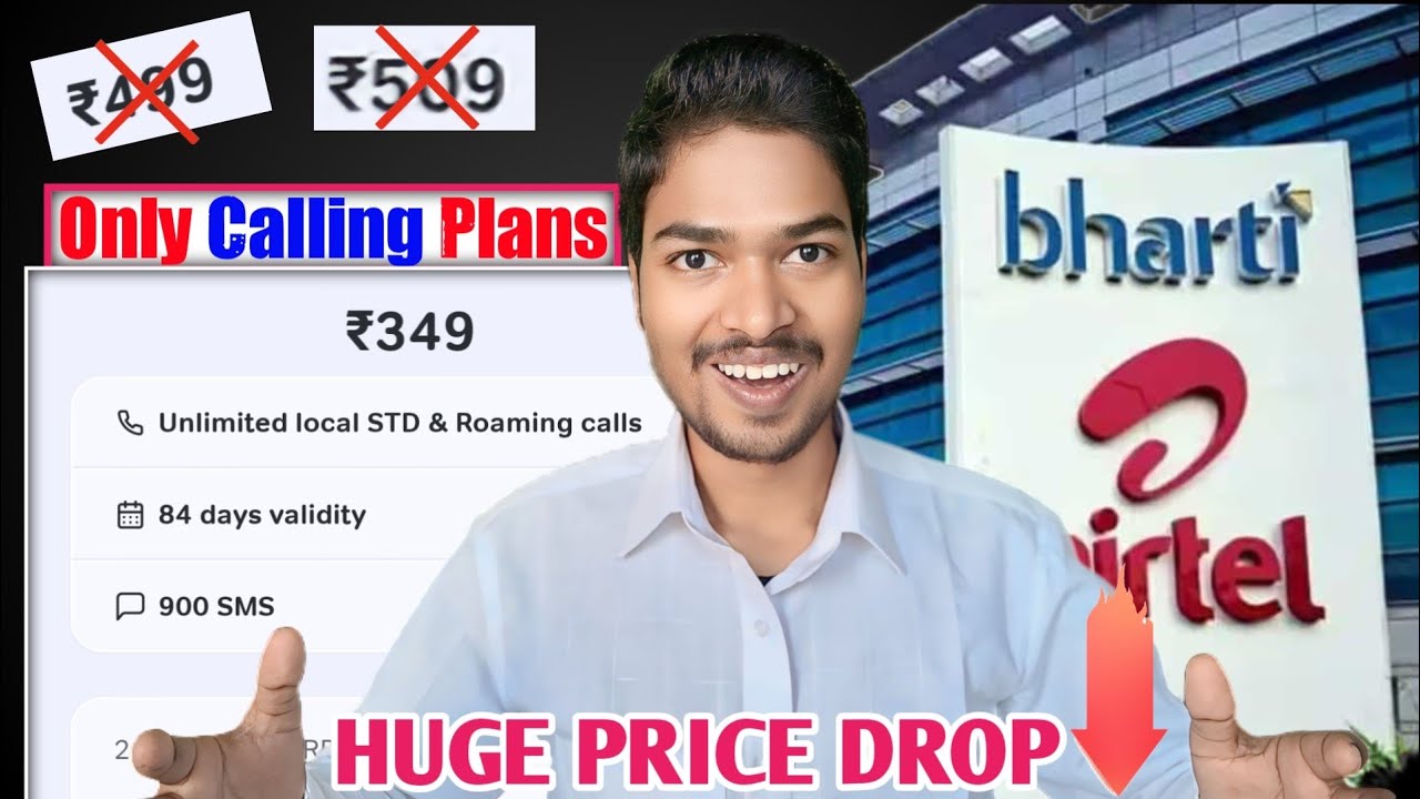 New Calling Only Plans Launched By Airtel | Only Calling Plans | Only ...