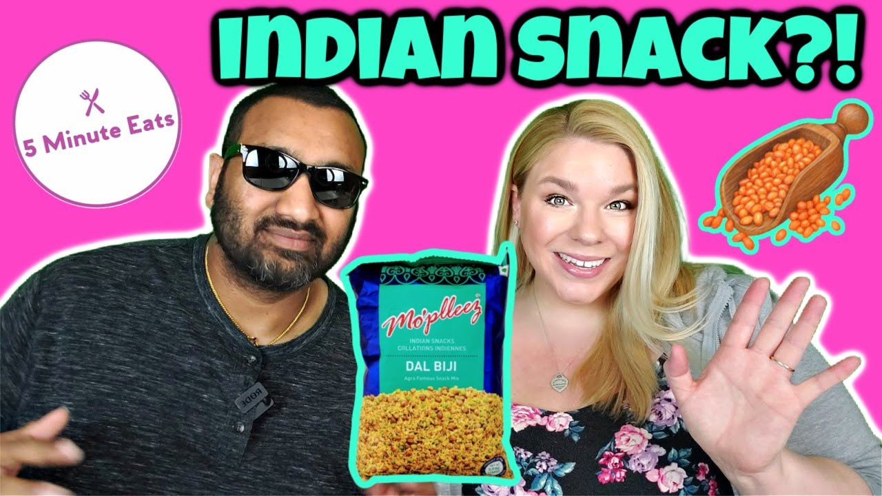 Mo'pleez Dal Biji Indian Snack Review - YouTube