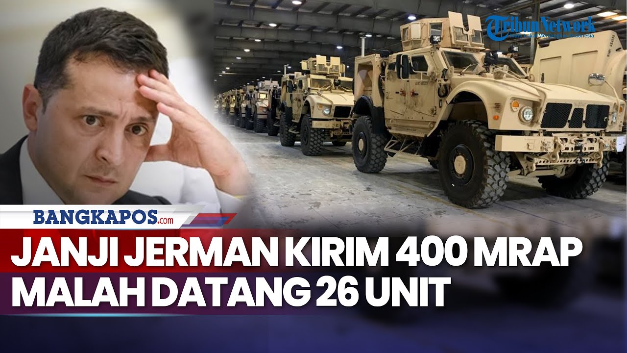 Janji Jerman Mau Kirim 400 MRAP Malah Datang 26 Unit ke Ukraina - YouTube