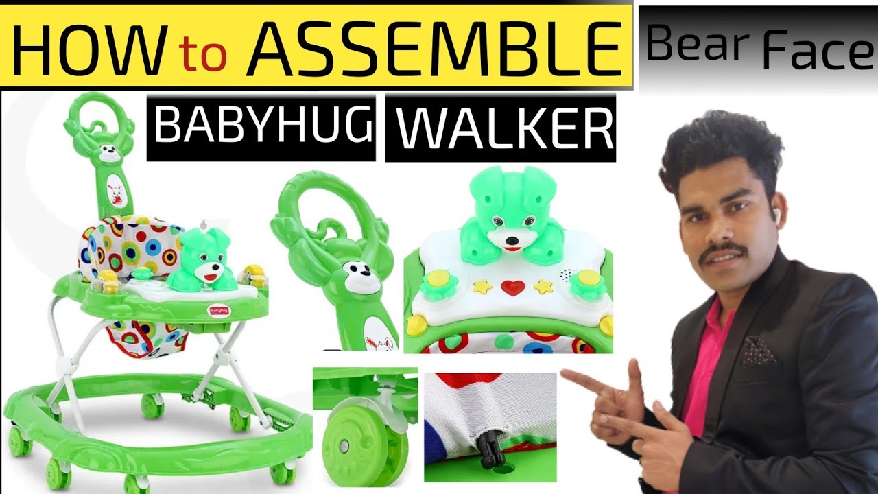 Babyhug Walker Assembly/Musical Walker/Walker cum Rocker ...