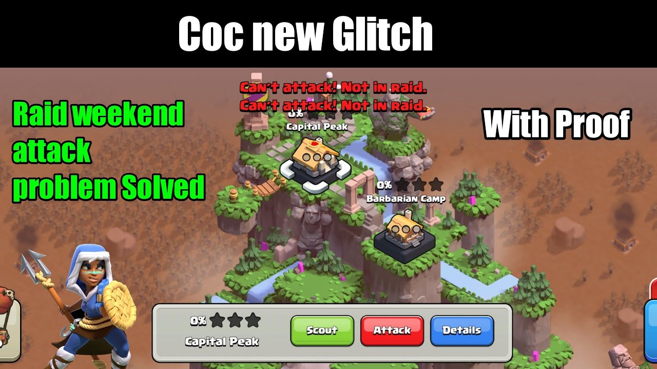Coc raid weekend Attack problem solved | Coc raid weekend attack ...