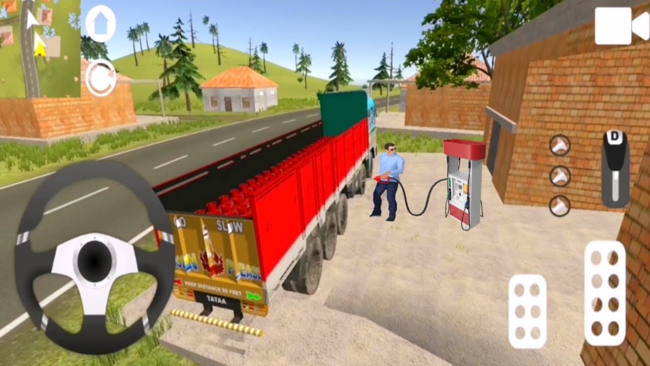 Off-road Cargo Track Driving Simulator- indian cargo transport gaming ...