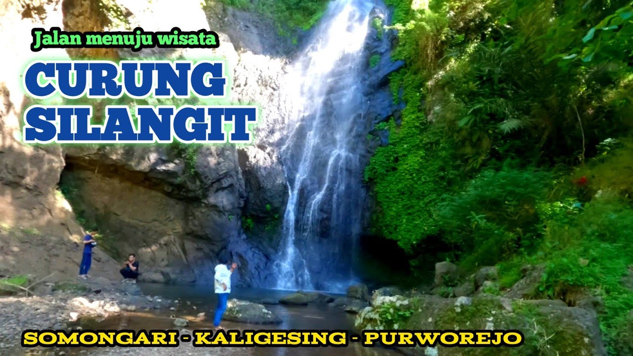 Jalur menuju wisata Curug Silangit Purworejo - YouTube