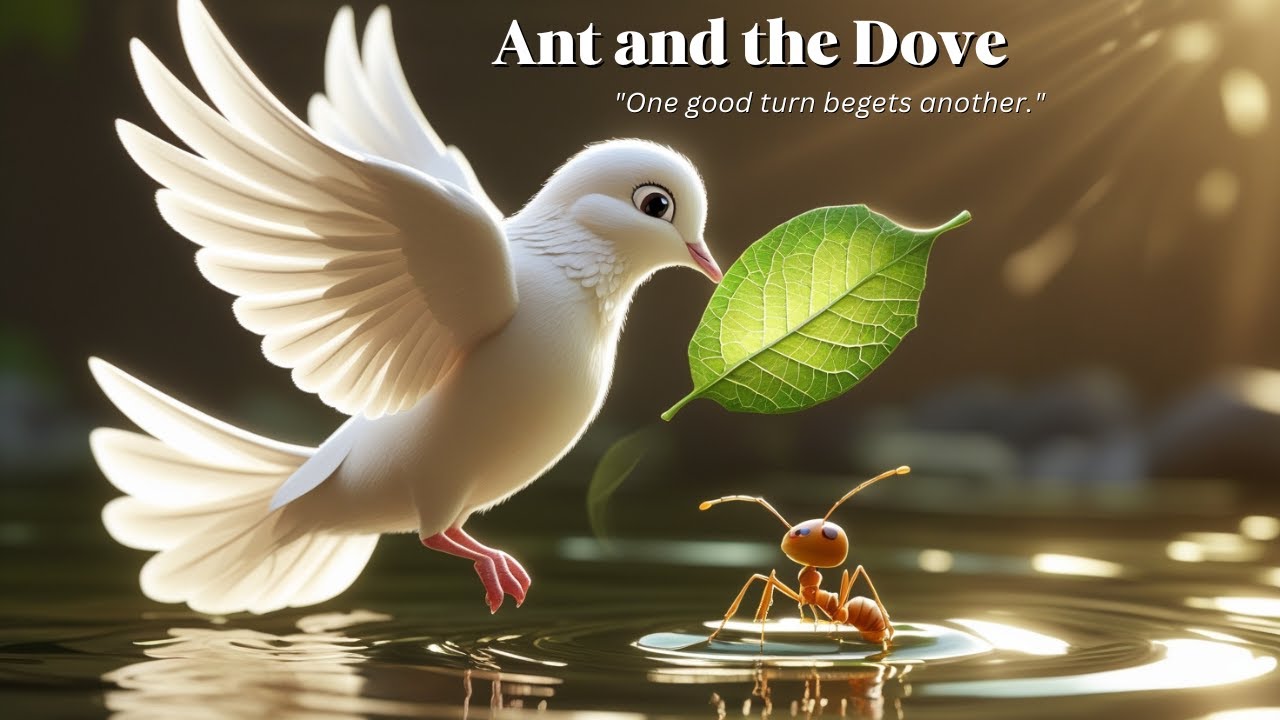 The Ant and The Dove | Moral Story for Kids & Adults | Inspirational ...