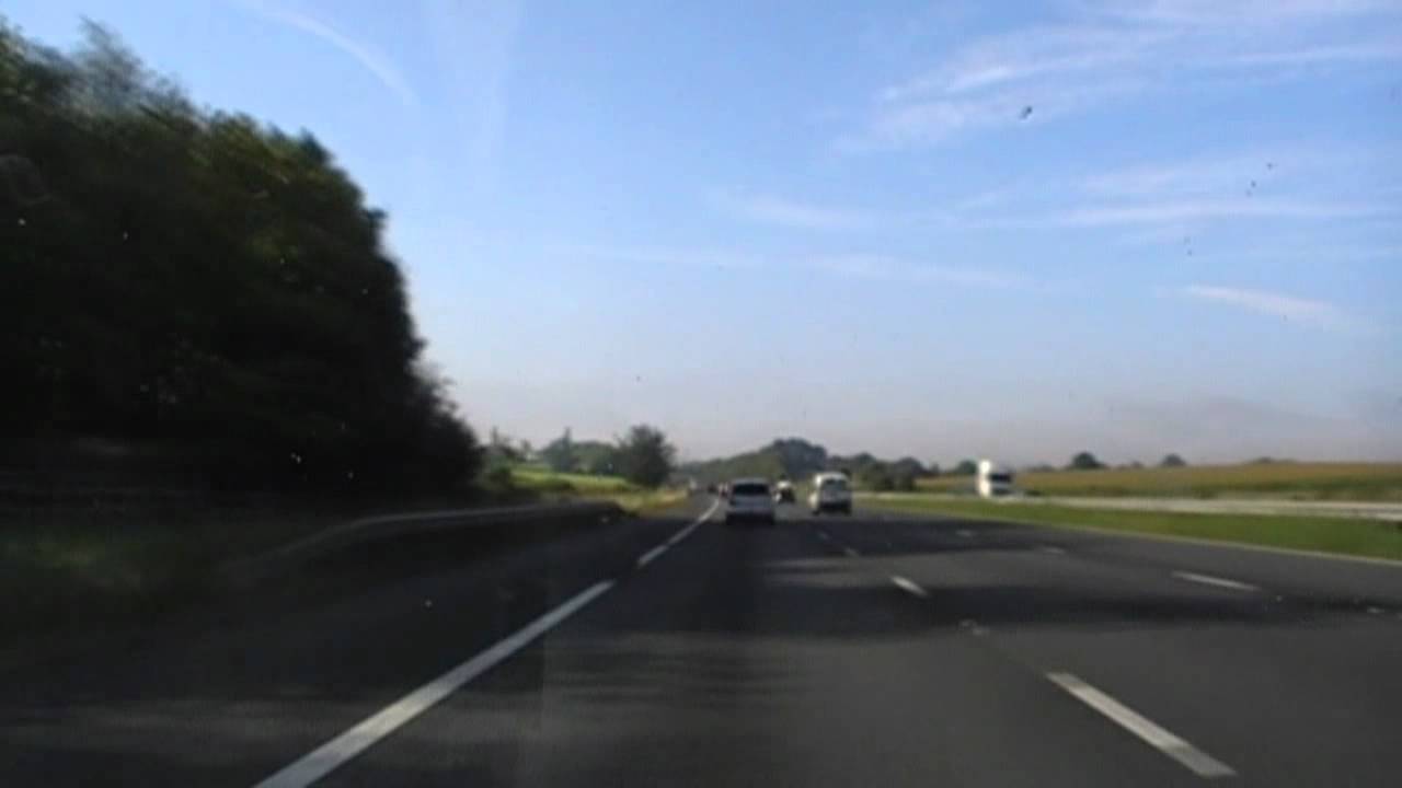 Driving On The M5 From J27 (Tiverton) To J28 (Honiton), England 19th ...