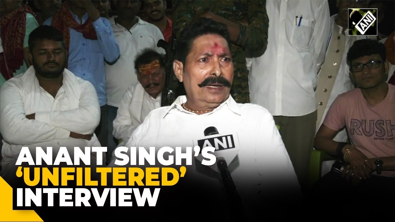 Bihar Ex-MLA Anant Singh, whose videos have gone viral on social media ...