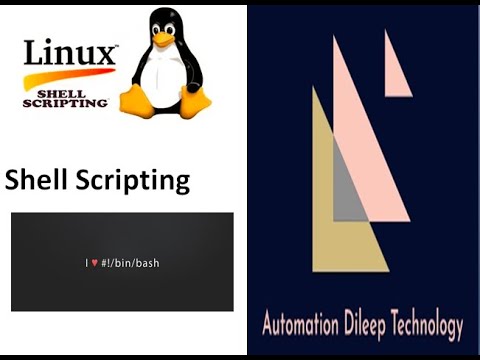 Shell Scripting Tutorial for Beginners 4 | Automation Dileep Technology ...