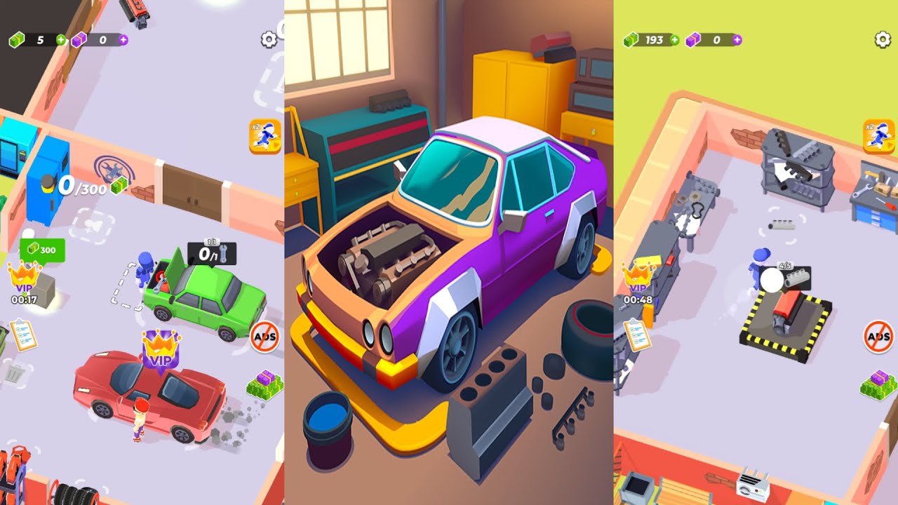 My Summer Garage Gameplay Mobile Game Walkthrough All Levels Android ...