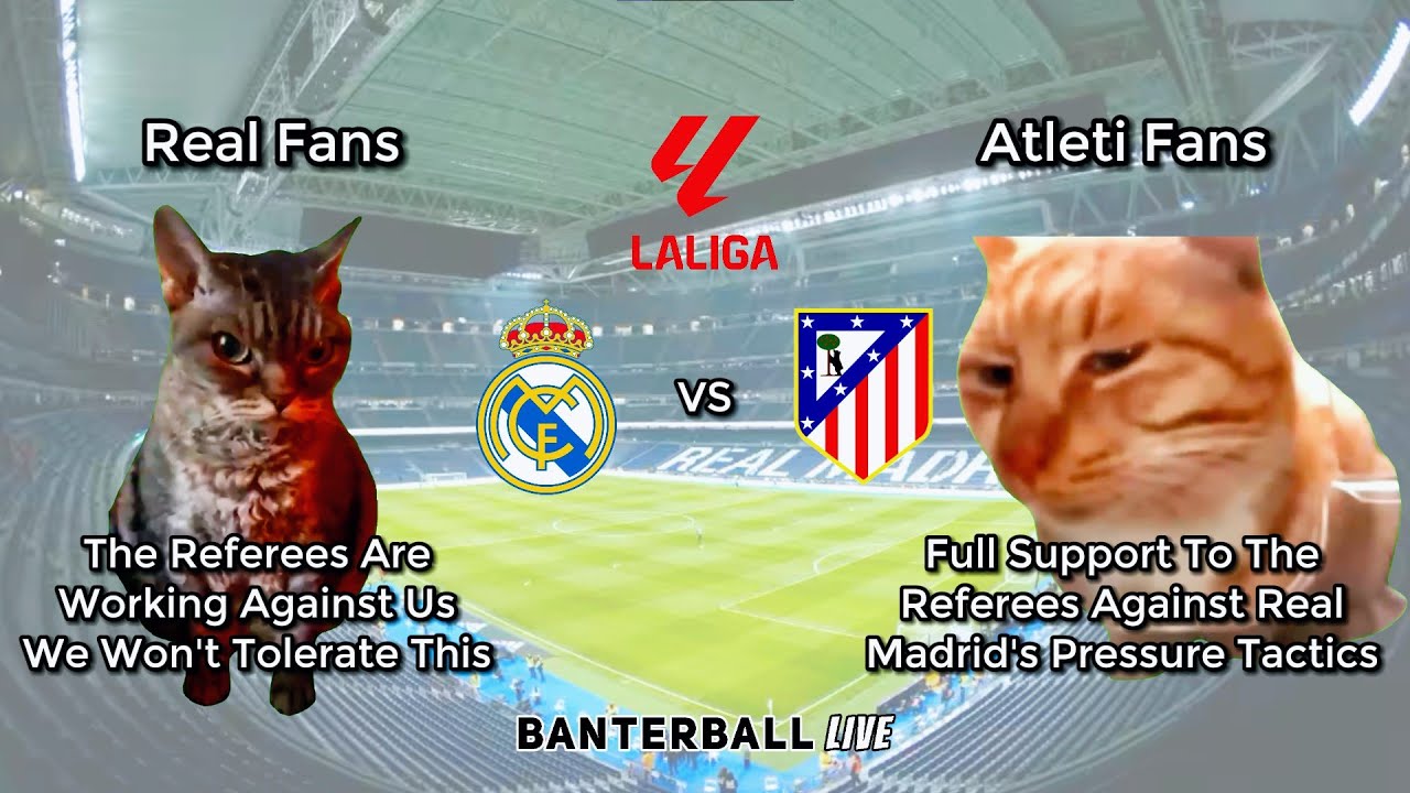 REAL MADRID 1 - 1 ATLÉTICO DE MADRID | Cat Memes highlights | Madrid ...