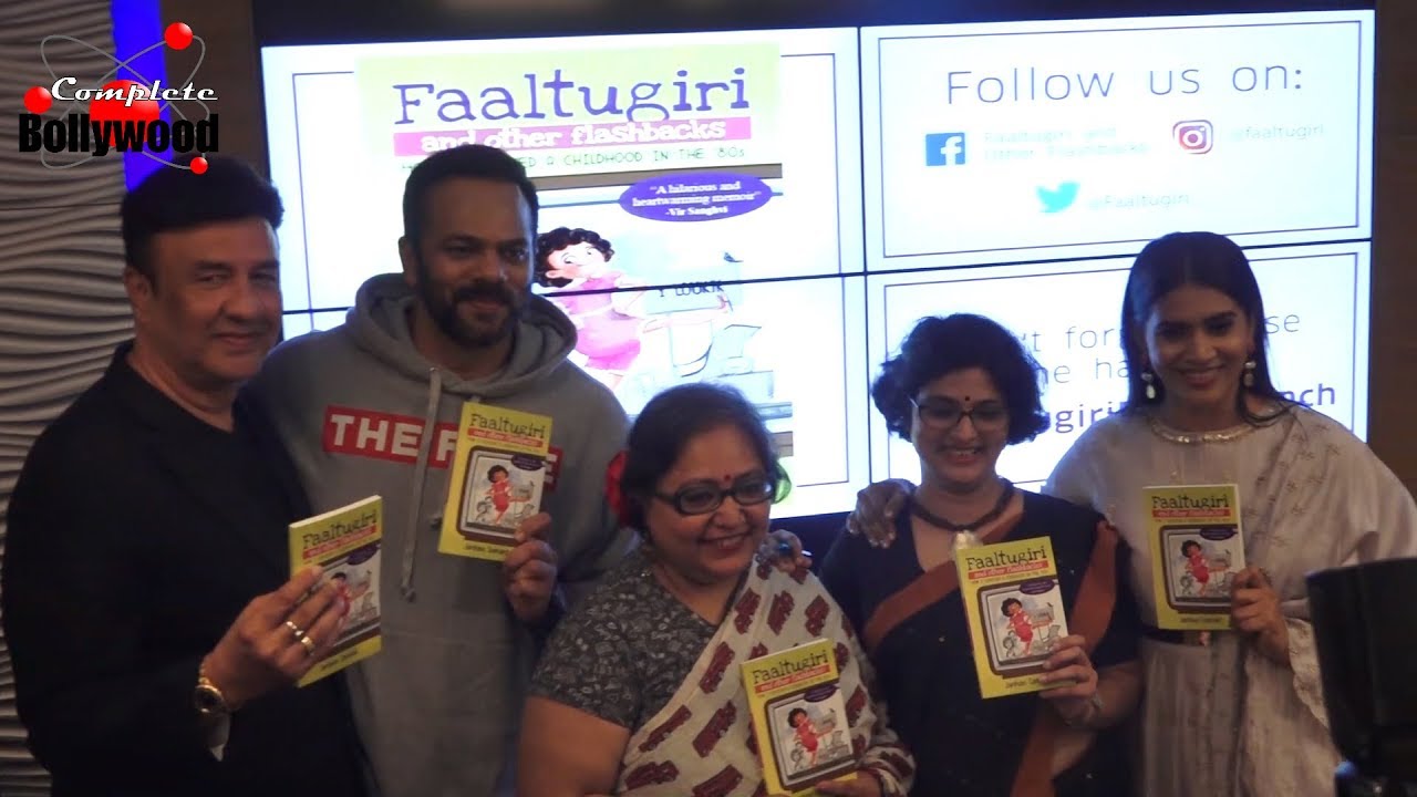Rohit Shetty Launches Janhavi Samant’s Novel ‘Faltugiri & Other ...