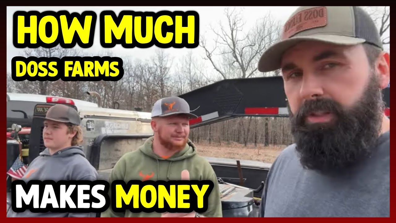 How Much Doss Farms Makes Money On YouTube 2024 - YouTube
