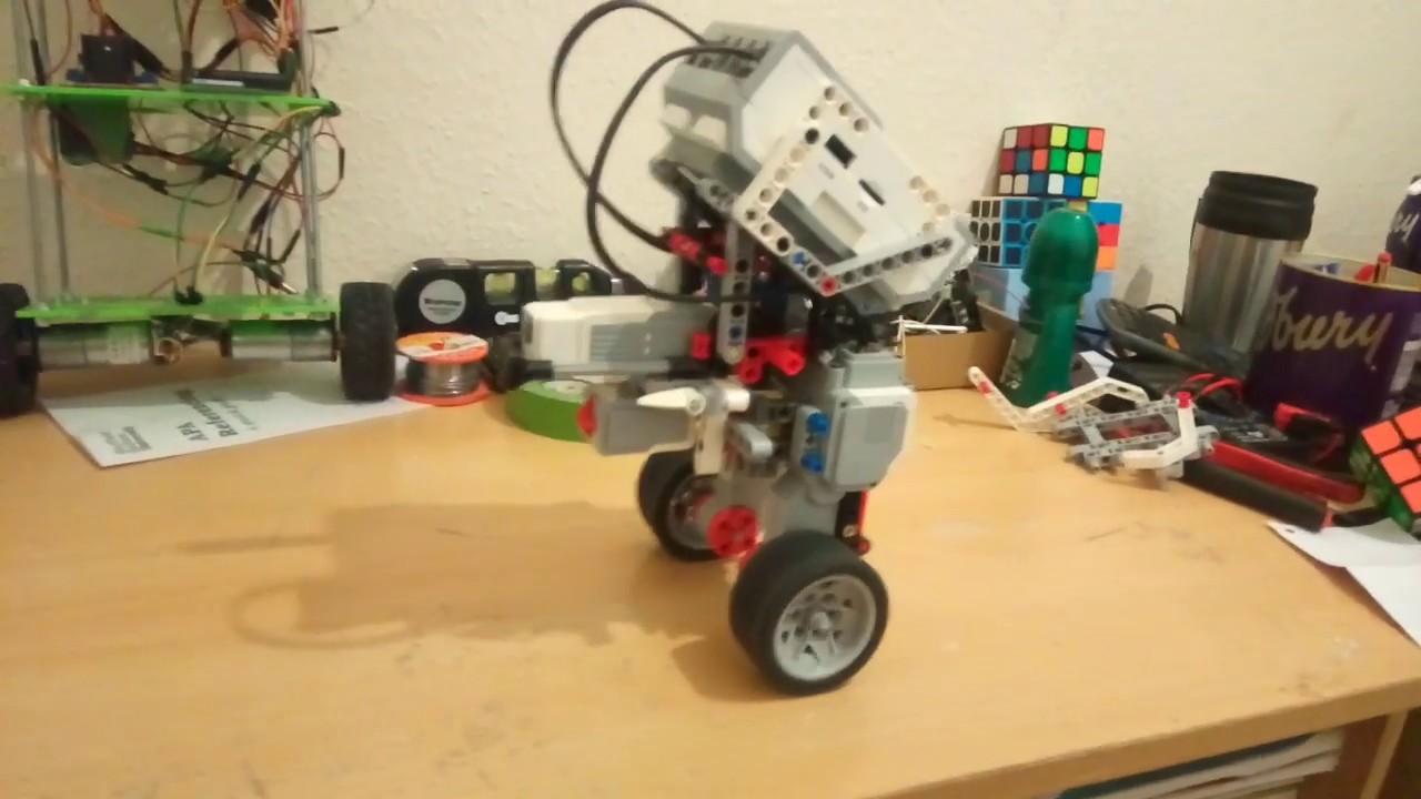 PID controller implementation on LEGO EV3 - YouTube