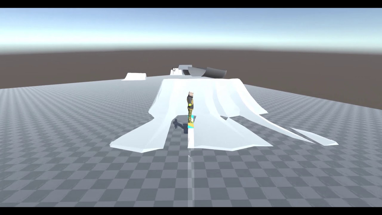 Unity 2019 Snowboarding Prototype - YouTube