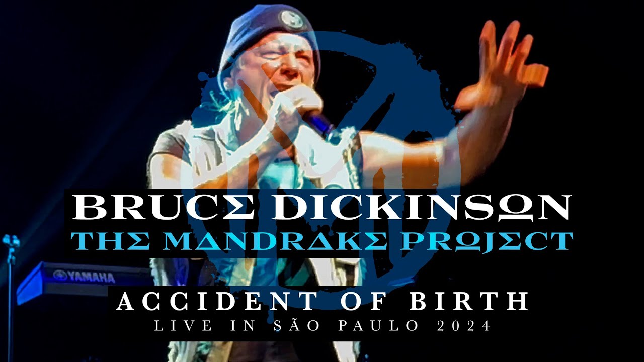 BRUCE DICKINSON | Accident Of Birth | Live in São Paulo | 4K # ...