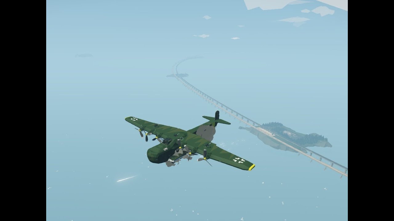 can the ME 323 cargo plane make it through enemy anti air guns? - YouTube