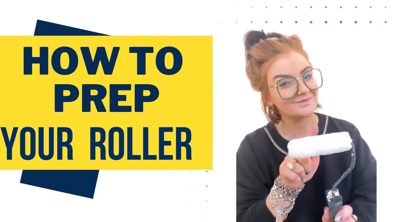 How To Prep Your Roller | Painting Tips - YouTube