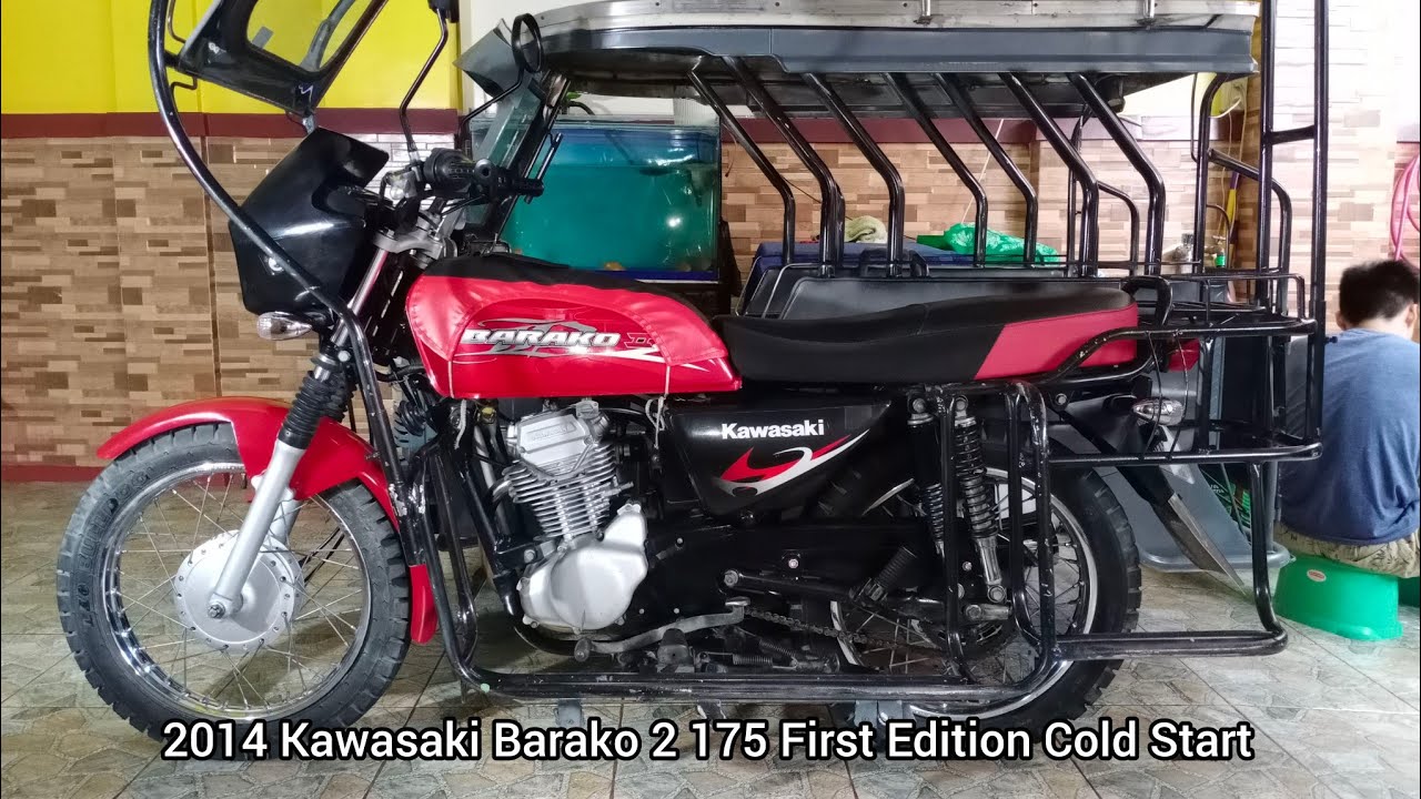2014 Kawasaki Barako 2 175 First Edition Cold Start ...