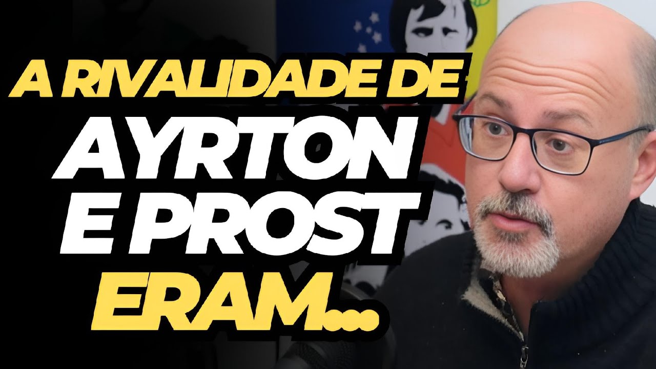 A GRANDE RIVALIDADE ENTR3 AYRTON SENNA E ALAIN PROST - RODRIGO MATTAR ...