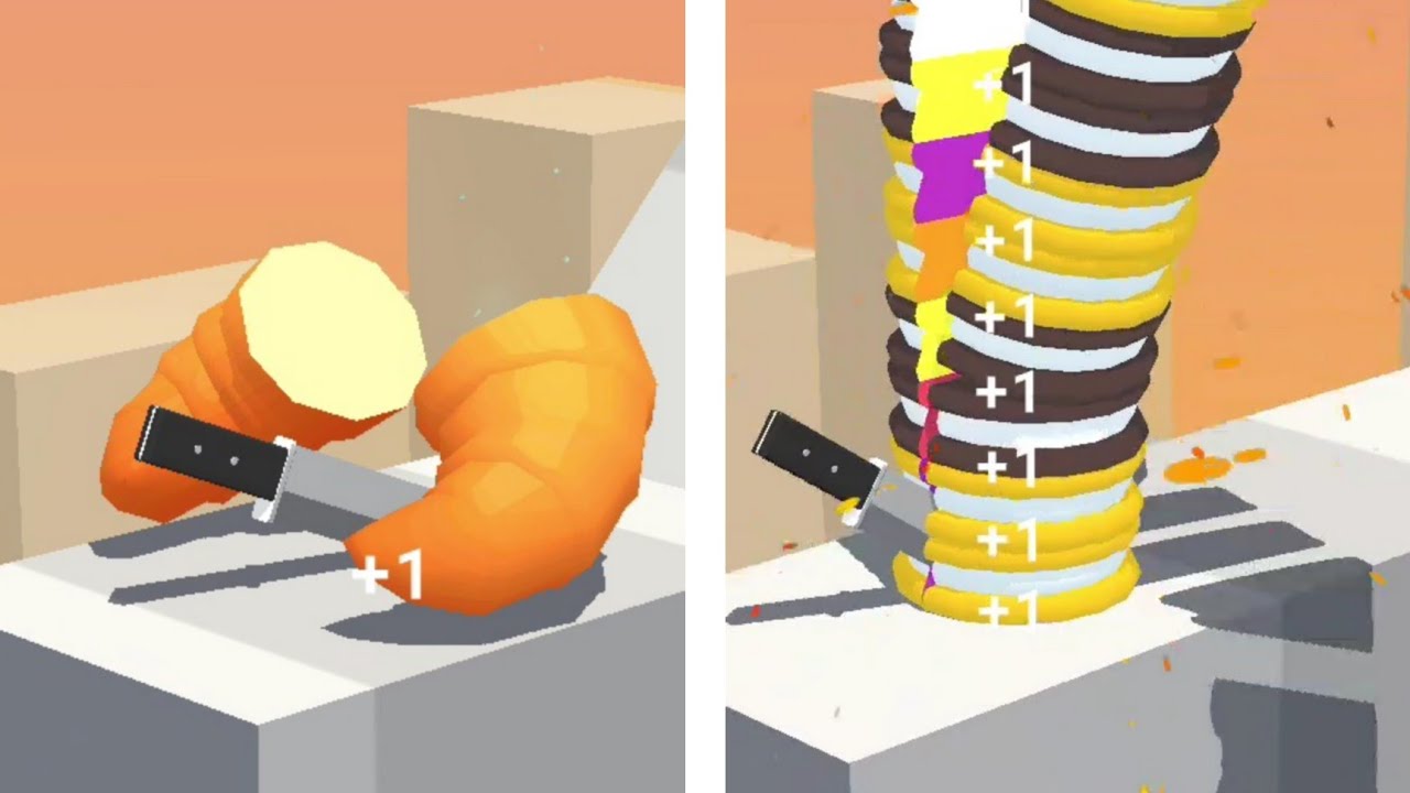 Slice It all - Very satisfying and relaxing ASMR Slicing game 🌈🔥🥹 - YouTube