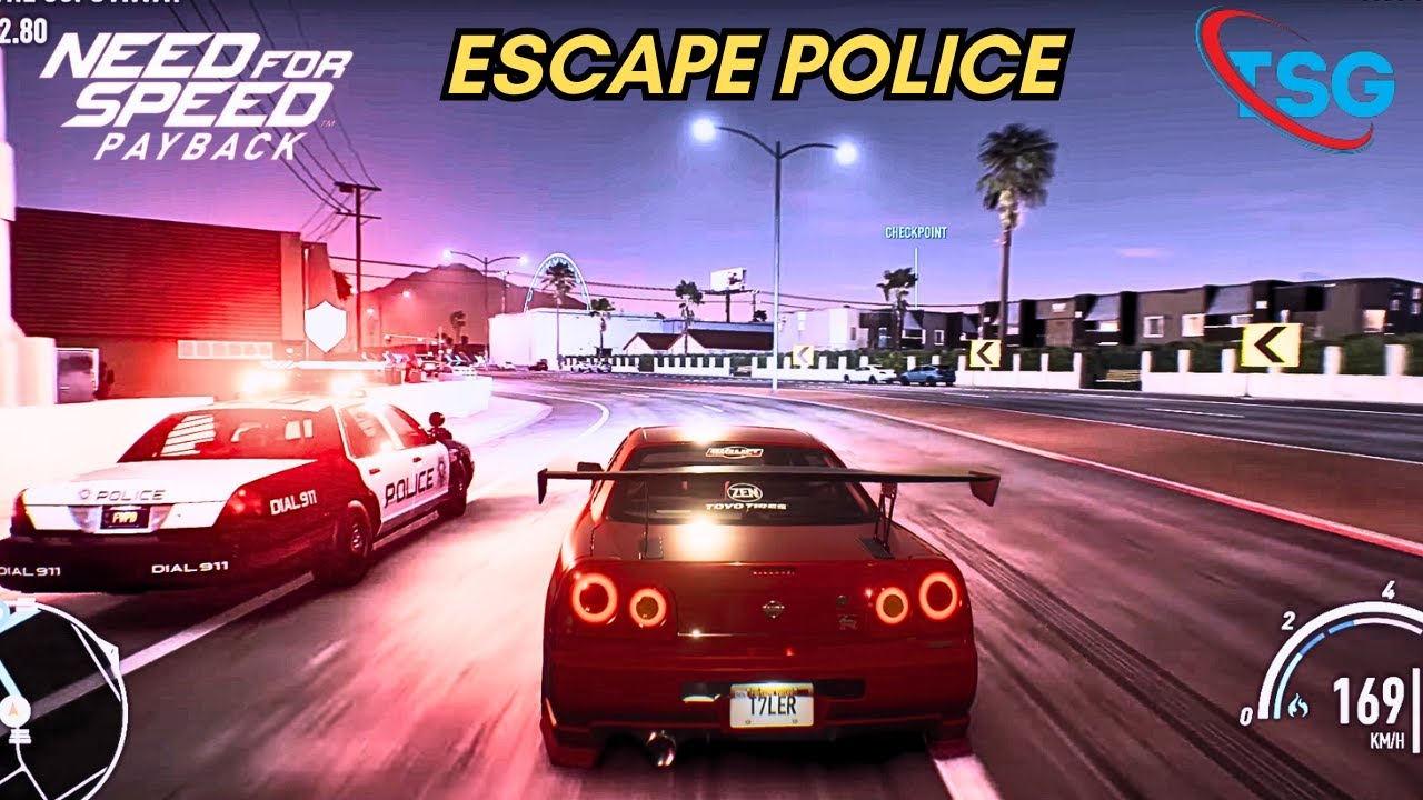 Need For Speed Payback | Escape The Police | 4k | Gameplay #3 | - YouTube