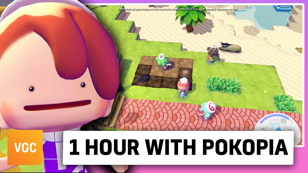 One Hour with Pokemon Pokopia (New Nintendo Switch 2 gameplay) - YouTube