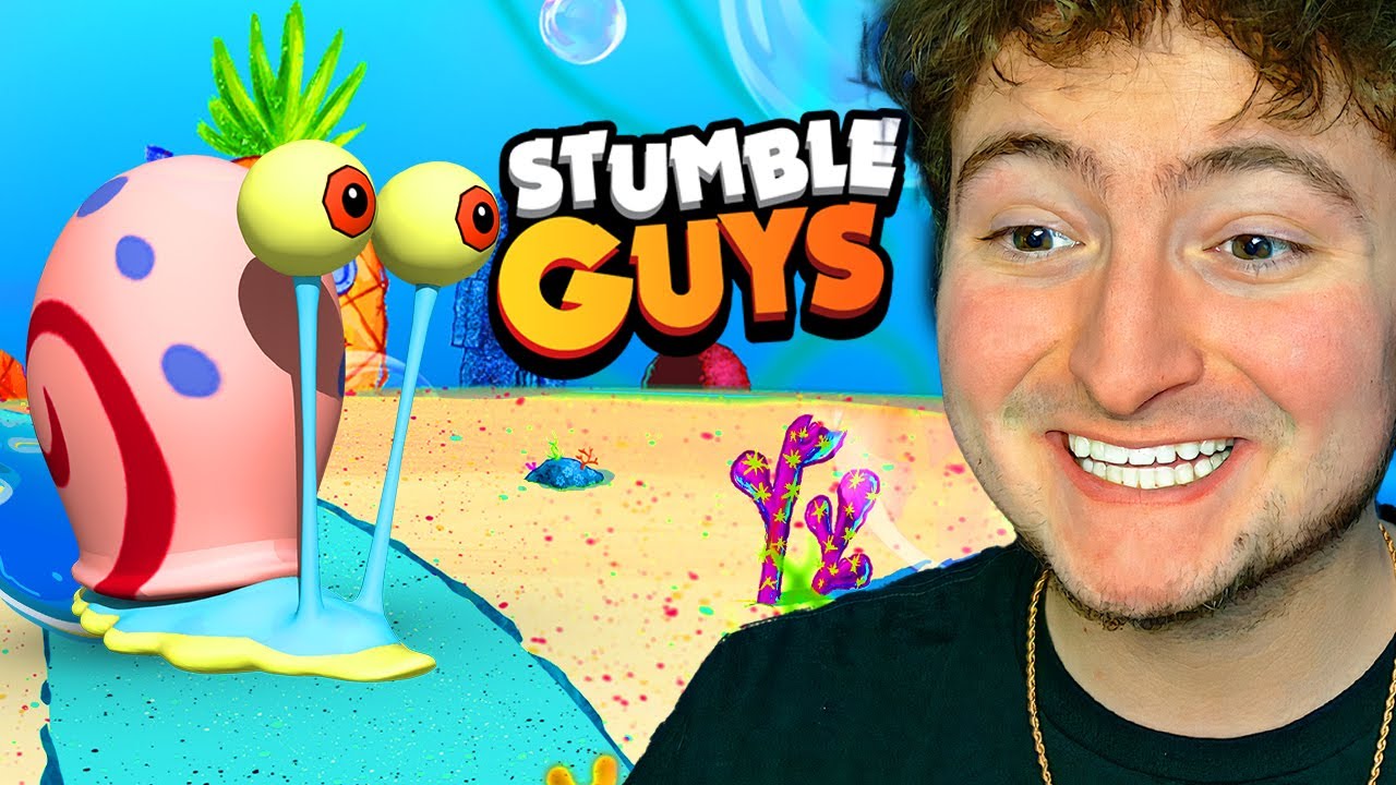 GARY IS IN STUMBLE GUYS!!! - YouTube