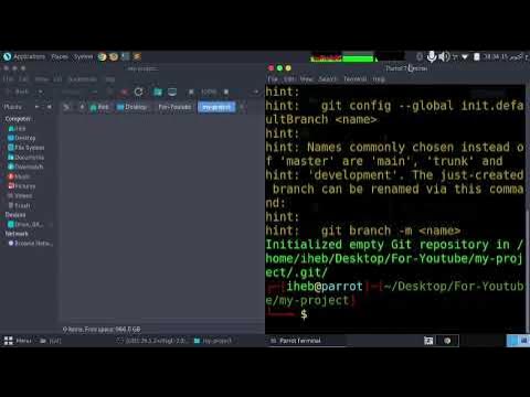 How to Initialize a Repository (git init) - YouTube