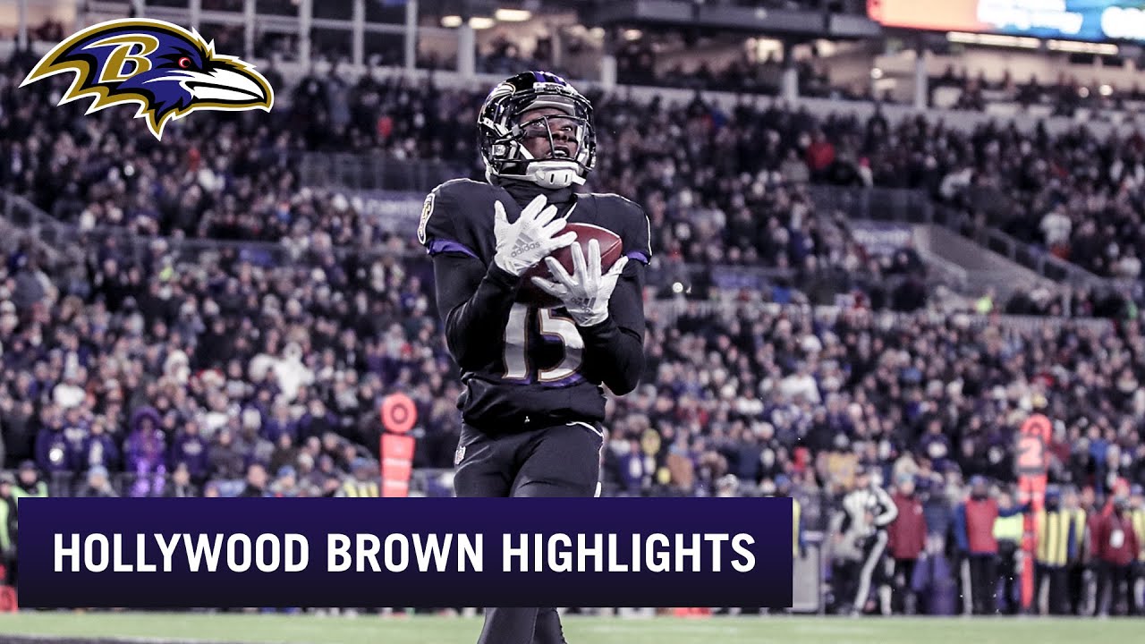 Marquise "Hollywood" Brown 2019 Season Highlights | Baltimore Ravens ...