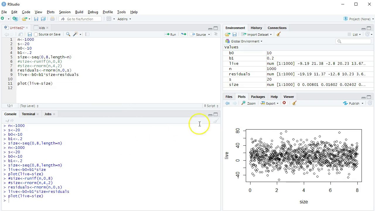 Advanced how to make up your own data - YouTube