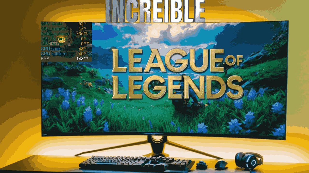 JUGANDO POR PRIMERA VEZ AL LOL Y VIENDO LOS FPS CON UNA RX 550 DE 4GB ...