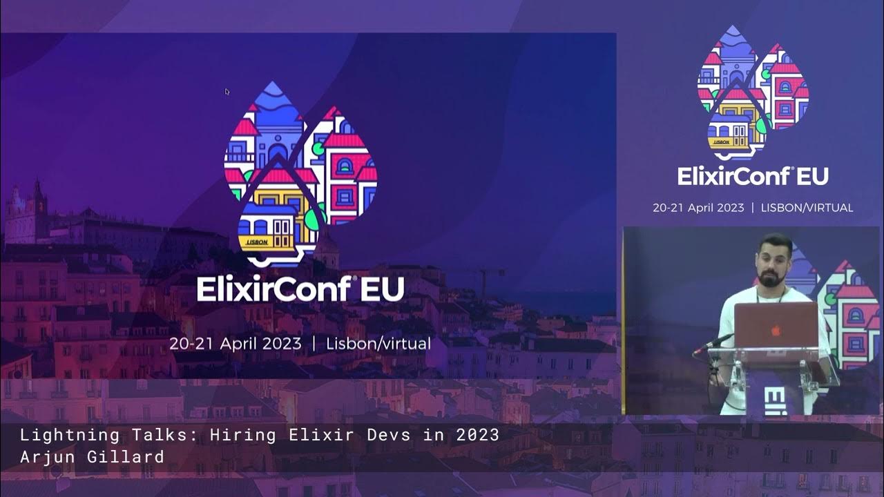 Hiring Elixir Devs in 2023. Lightning talk by Arjun Gillard | ElixirConf EU 2023 - YouTube