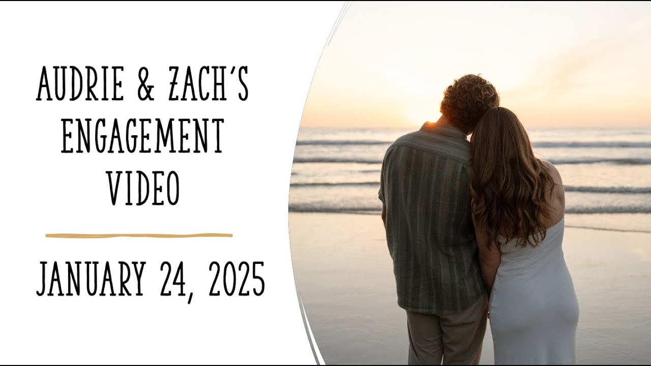 Audrie & Zach's Engagement Video - YouTube