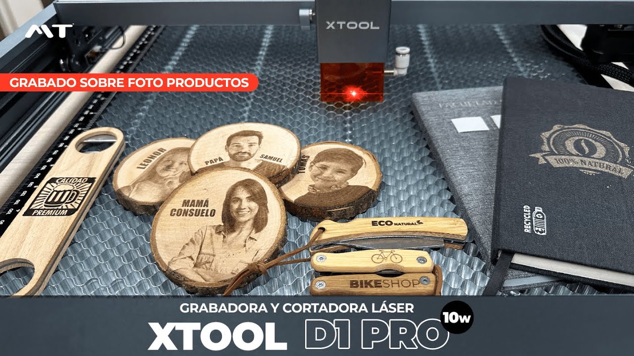 Grabadora y cortadora láser Xtool D1 Pro/ Aprende a utilizarla 🤓🤩 - YouTube