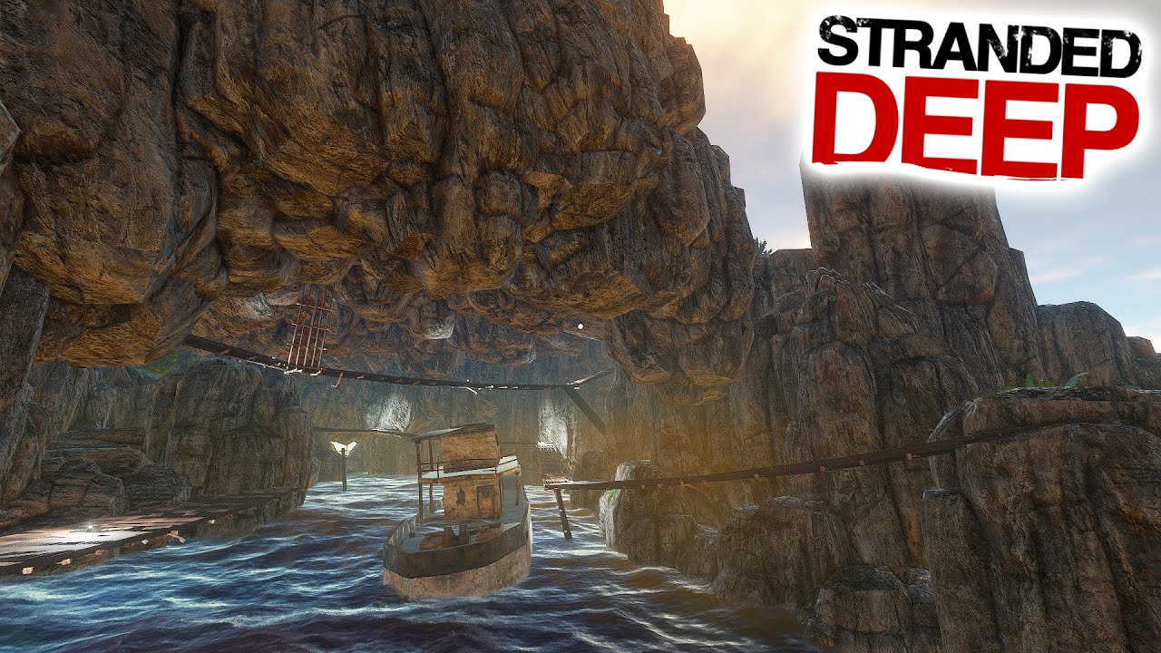 A Custom Islands with So Many Caves that I got Lost in Stranded Deep ...