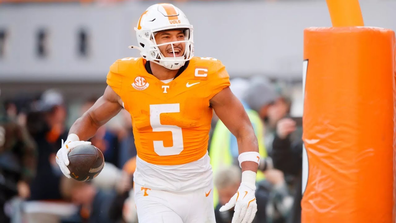 Bru McCoy | Wide Receiver | Full 2024 Tennessee Highlights | 2025 NFL ...