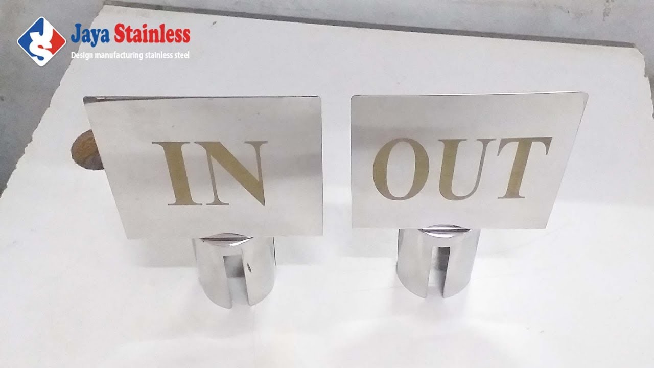 081310045708 - Sign Frame IN OUT - Tiang display tambahan tiang ...