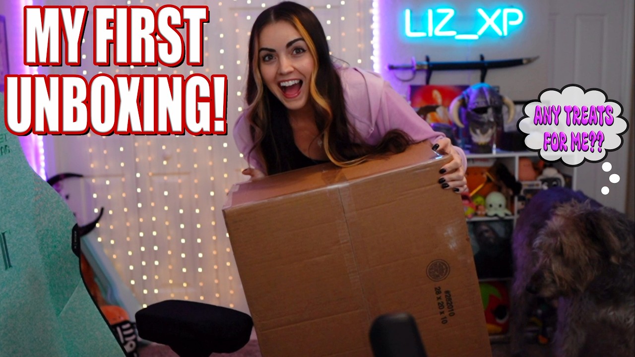 My FIRST Unboxing Video EVER! | LizXP - YouTube