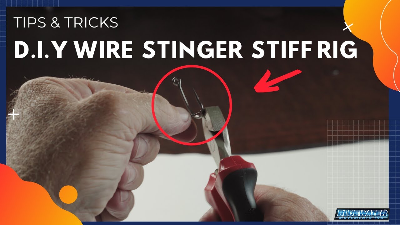 How to create a Wire Stinger Rig for Offshore Fishing - Stiff Rig ...