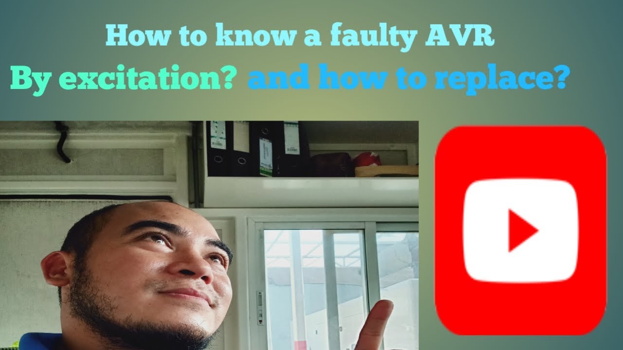 how to troubleshoot faulty avr by excitation benzblogs - YouTube