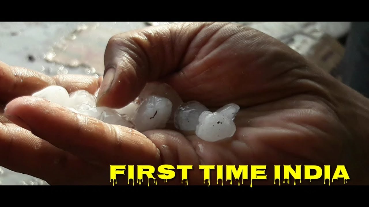 INDIA FIRST TIME DANGER ICE RAIN |WEST BENGAL FIRST TIME DEADLY ICE ...