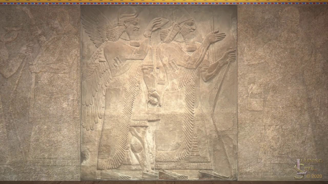 Explore the Palace of King Ashurnasirpal II - YouTube
