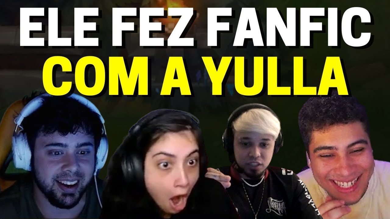 FANFIC SUSPEITA COM YULLA?! INTELIGENCIA ARTIFICIAL FAZENDO LIVE ...