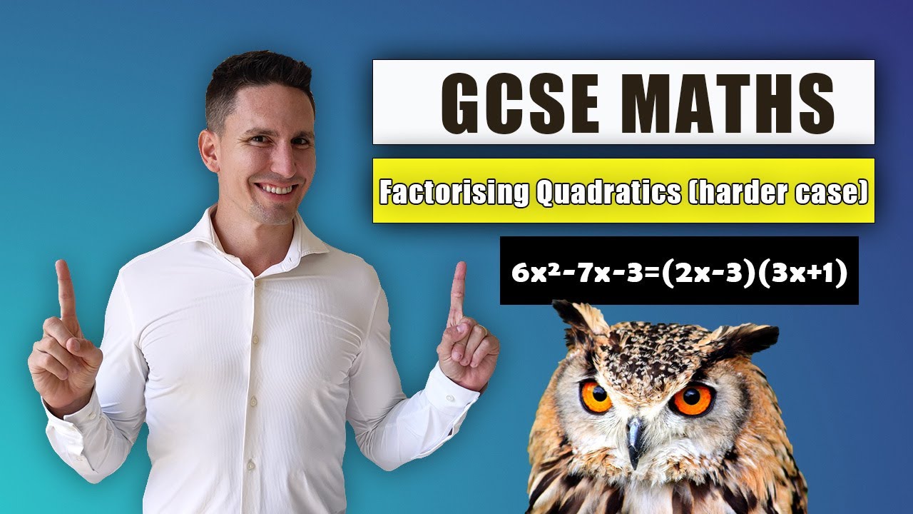 How to Factorise Quadratics (Harder Case) | GCSE Maths | Number One ...