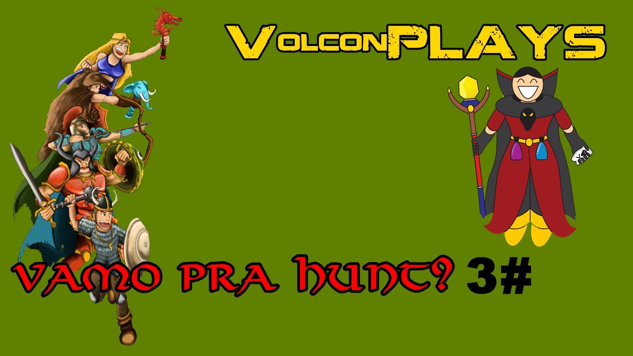 TIBIA Vamo pra HUNT? 3# -KINA lvl 30+ Magician Tower Thais ...