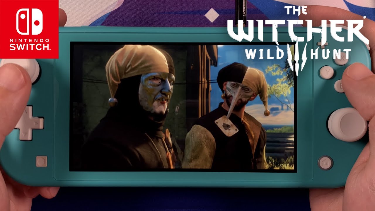 Witcher 3 on the Nintendo Switch Lite - part 26 - YouTube