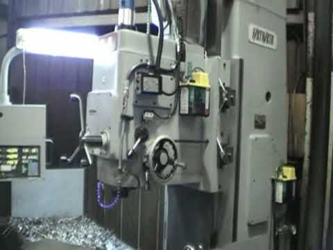 FORTWORTH Model :CS VBM 5VL Vertical Boring and Milling Machine - YouTube