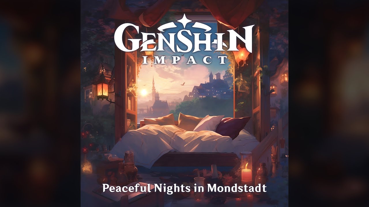 Genshin Impact - Peaceful Nights in Mondstadt | Genshin Impact Lofi 1 ...