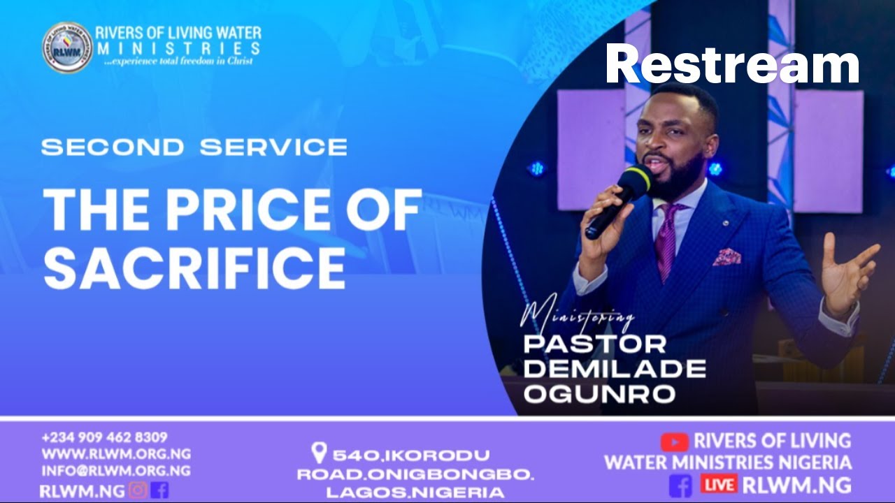 THE PRICE OF SACRIFICE | PST. LADE OGUNRO | YOUTH ARISE SERVICE | 21st ...