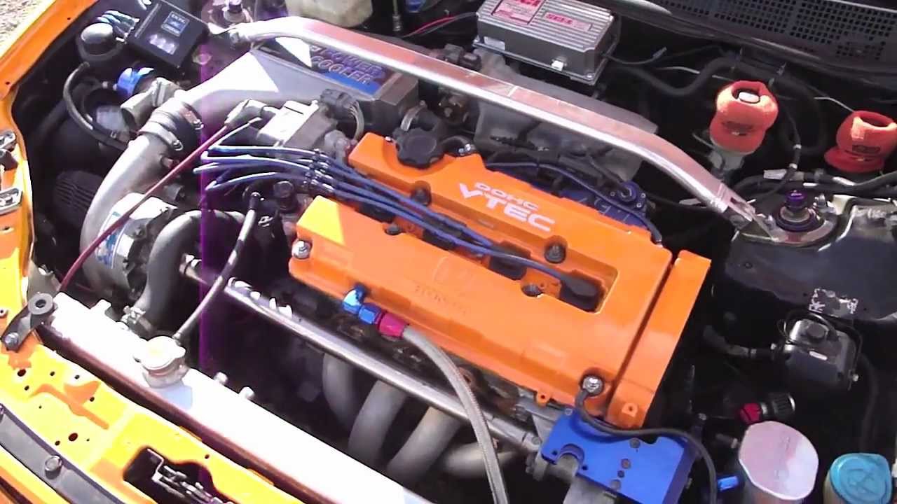 Supercharged Civic EK - YouTube