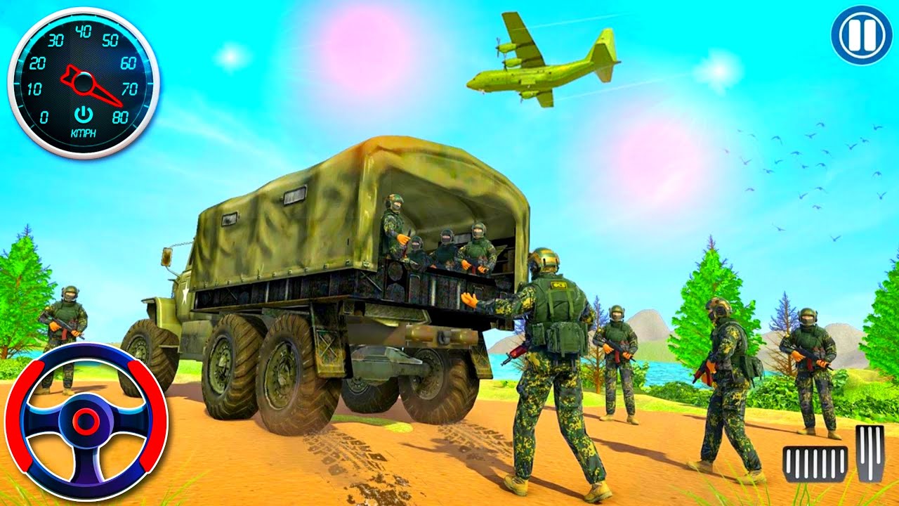 US Army Truck Transport Simulator - Military Vehicles Driving 3D Games ...